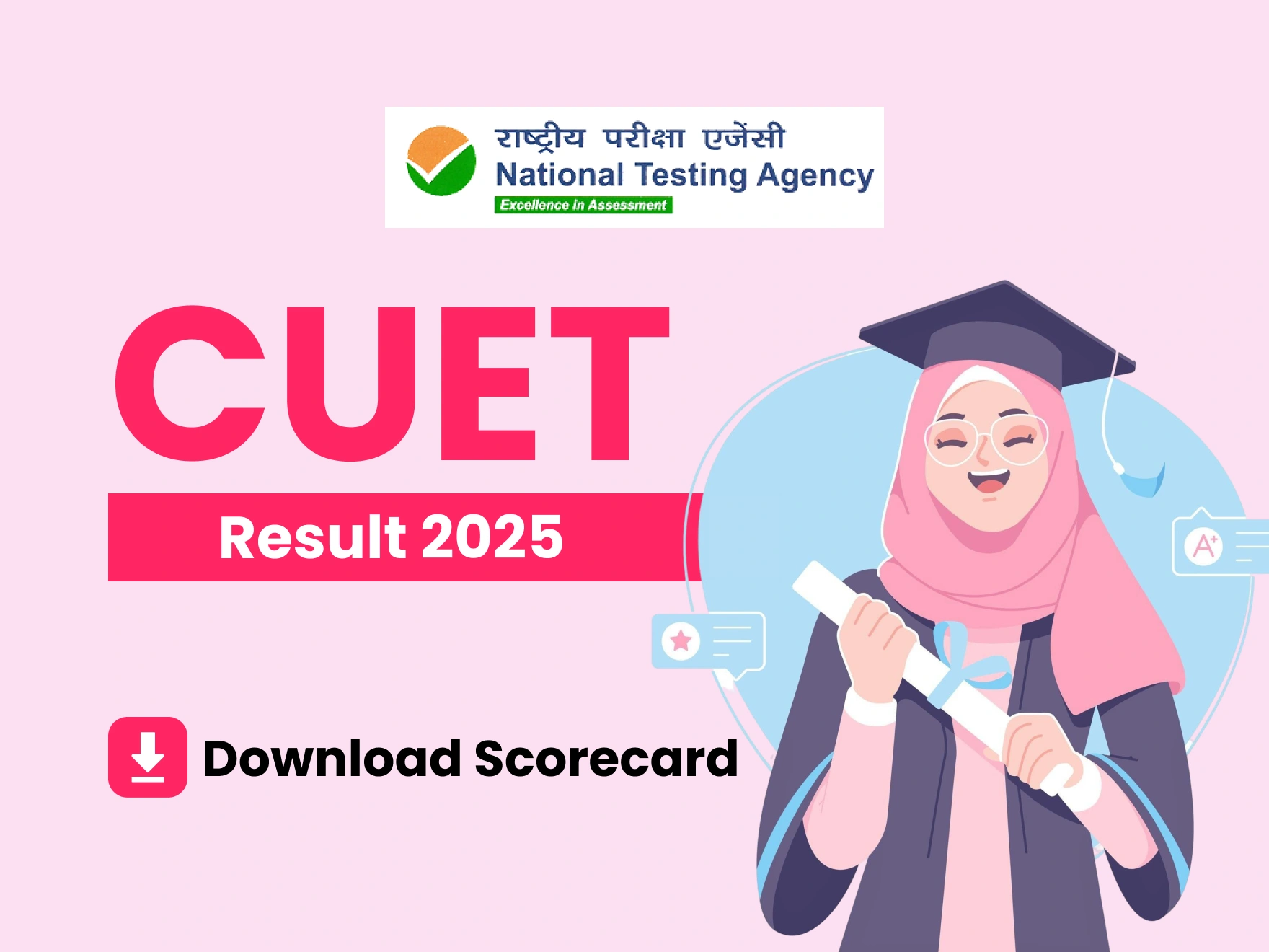 CUET Result 2025 | Download Scorecard