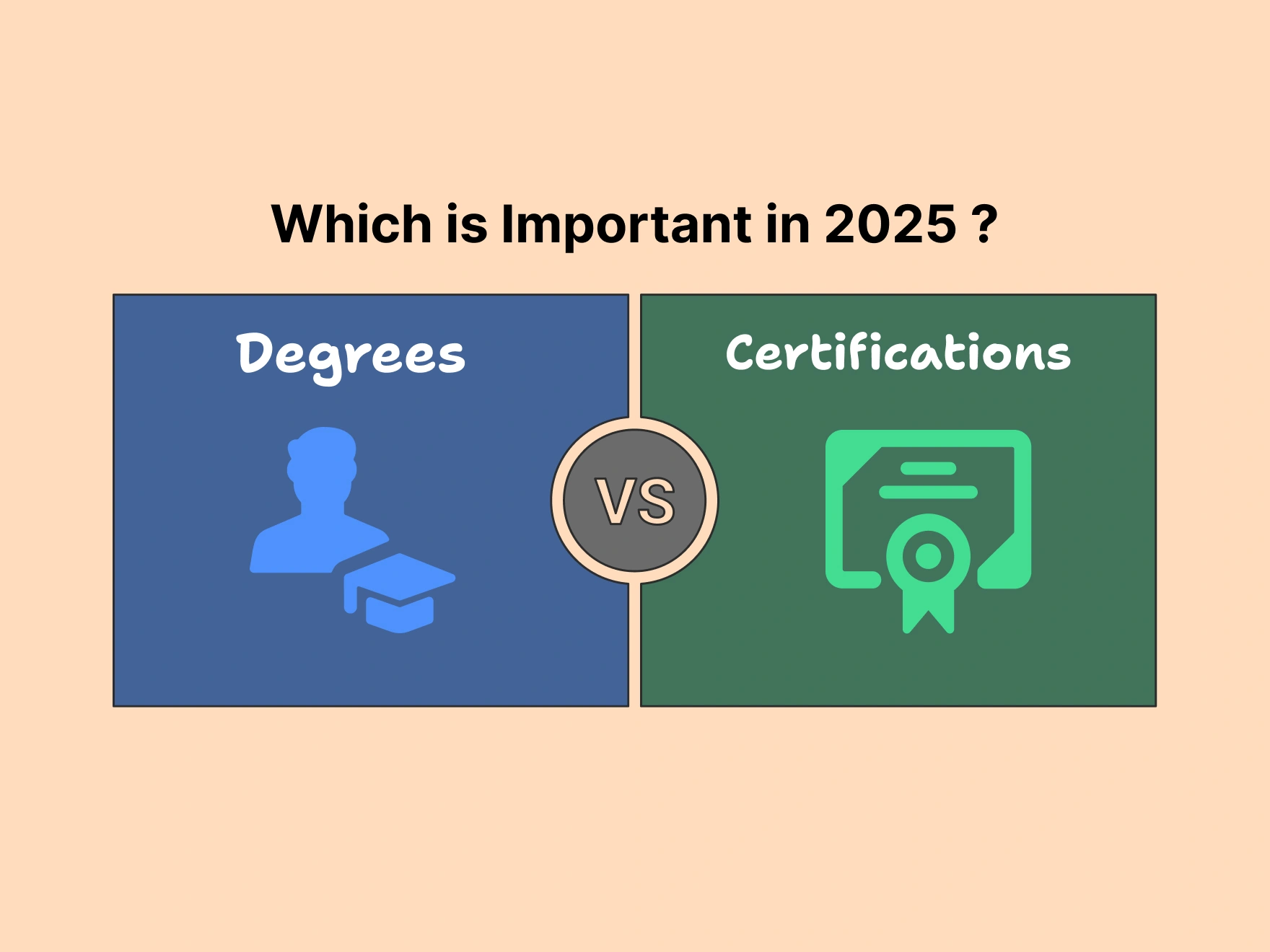 Certifications or Degrees: Which is Important in 2025