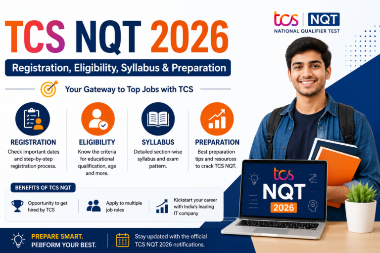 TCS NQT 2026: Registration, Eligibility, Syllabus & Preparation